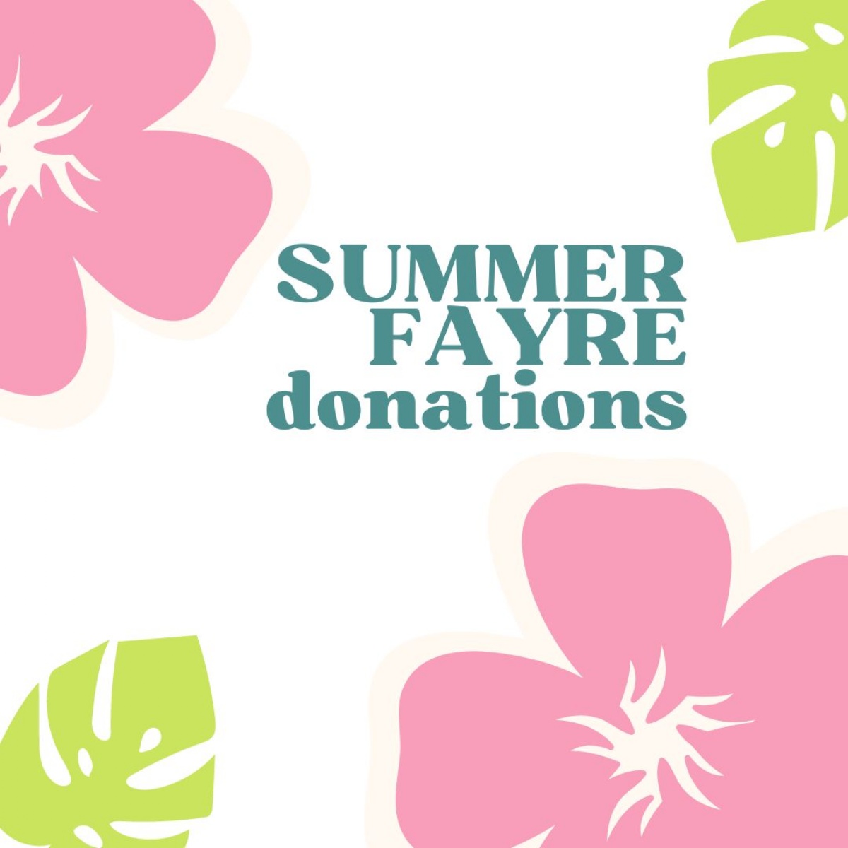 Bexley Grammar School - Summer Fayre Donations 2024